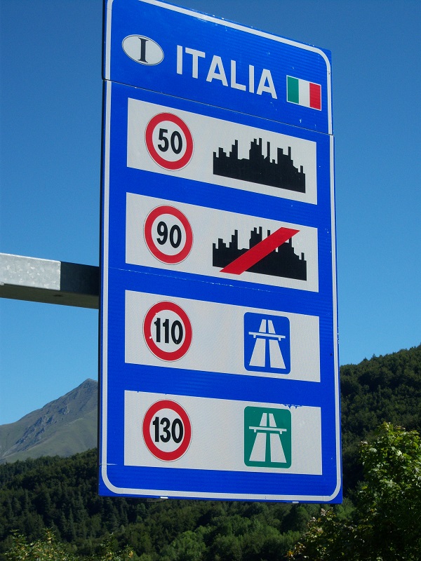 Speed Limits in Italy – Nonna's Mulberry Tree